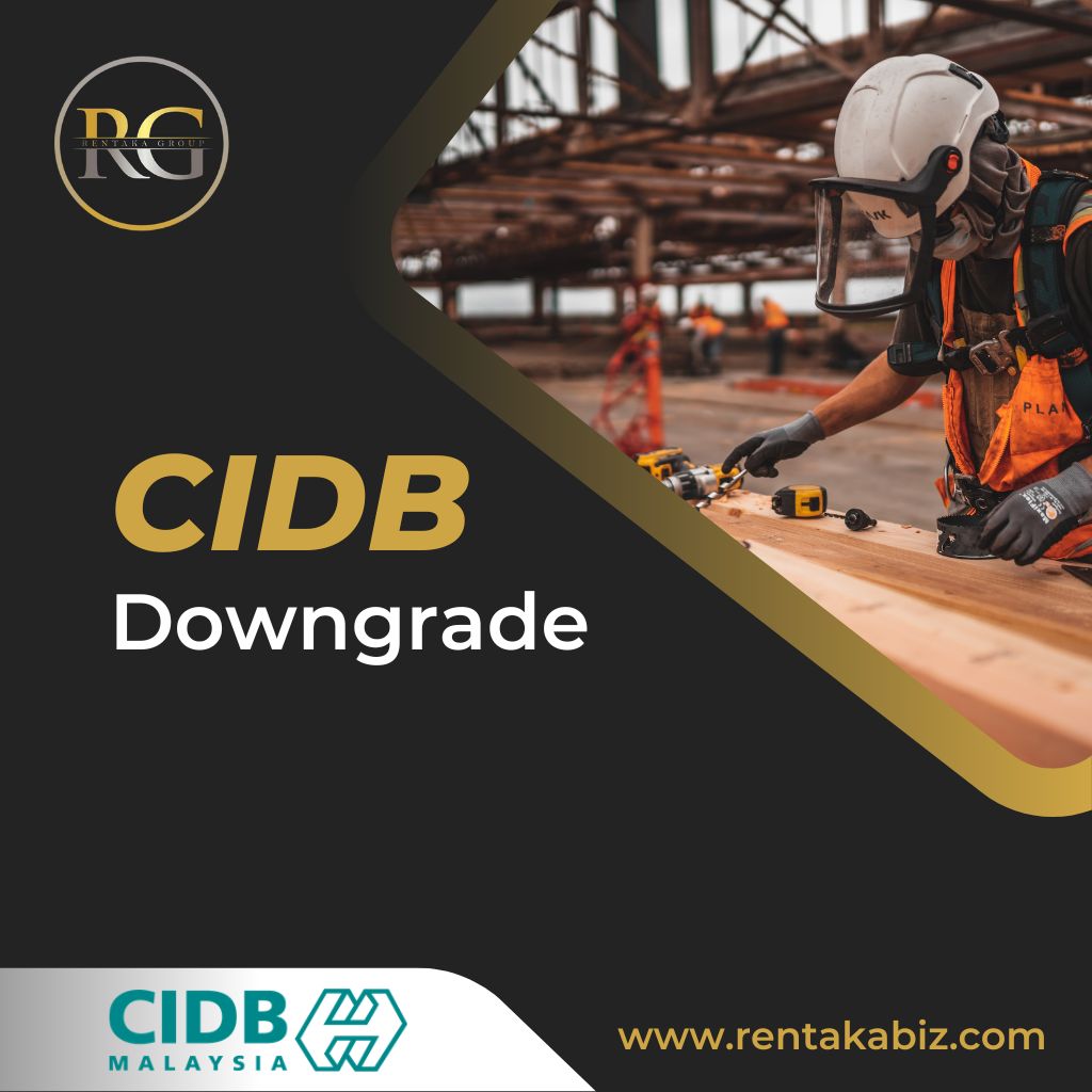 { CIDB DOWNGRADE G7>G1 } — Economical & Straightforward to Downgrade